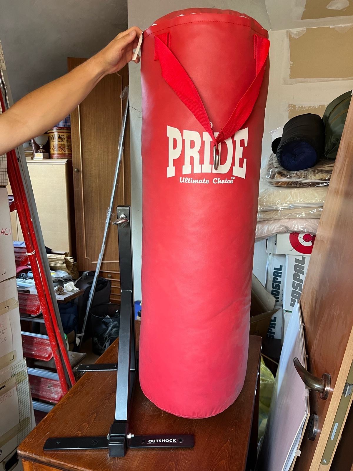 Vreća za boks PRIDE i zidni nosač