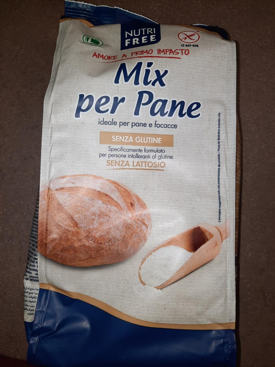 Bezglutensko brašno mix per Pane