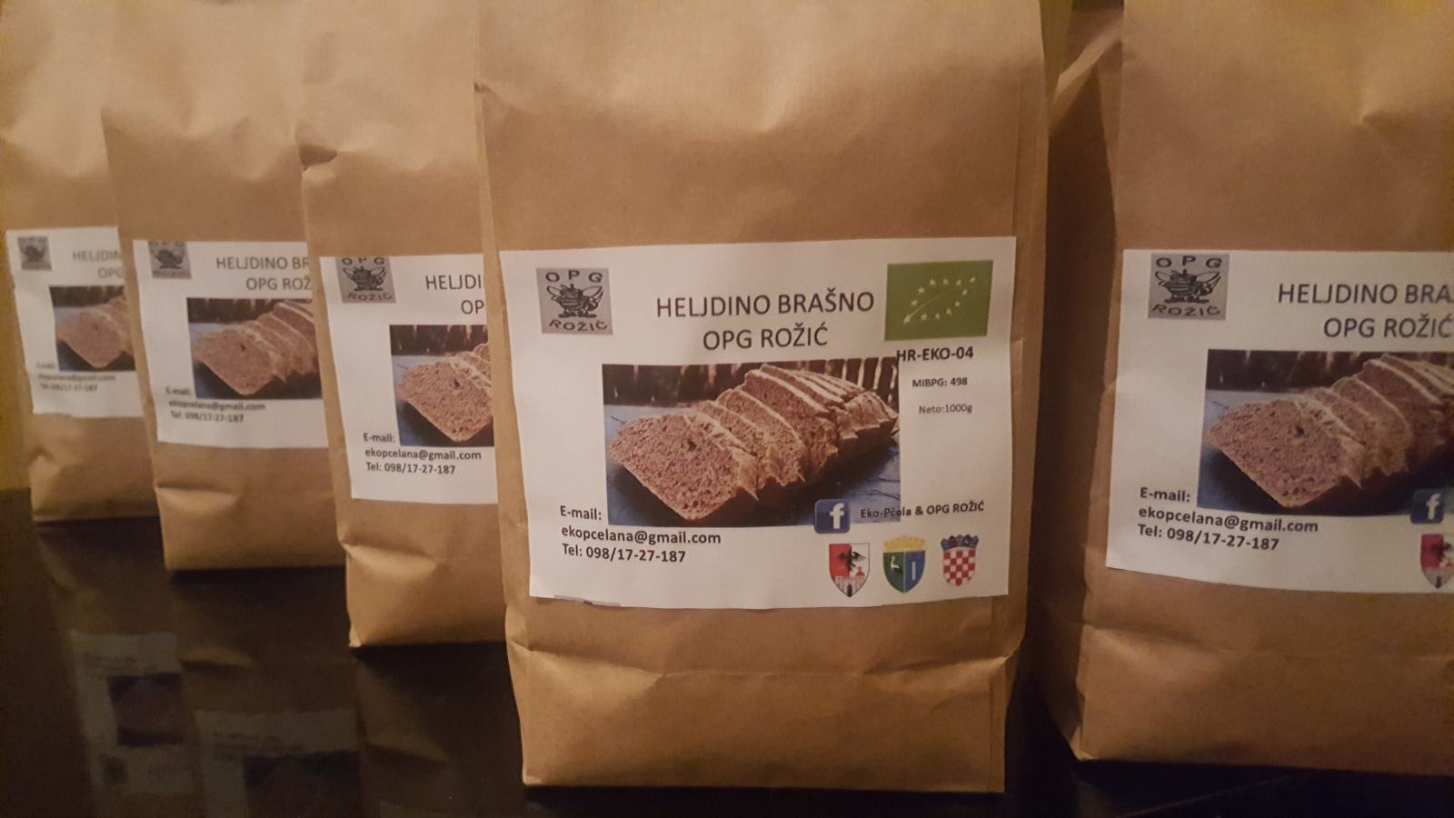 Heljdino brašno iz ekoproizvodnje