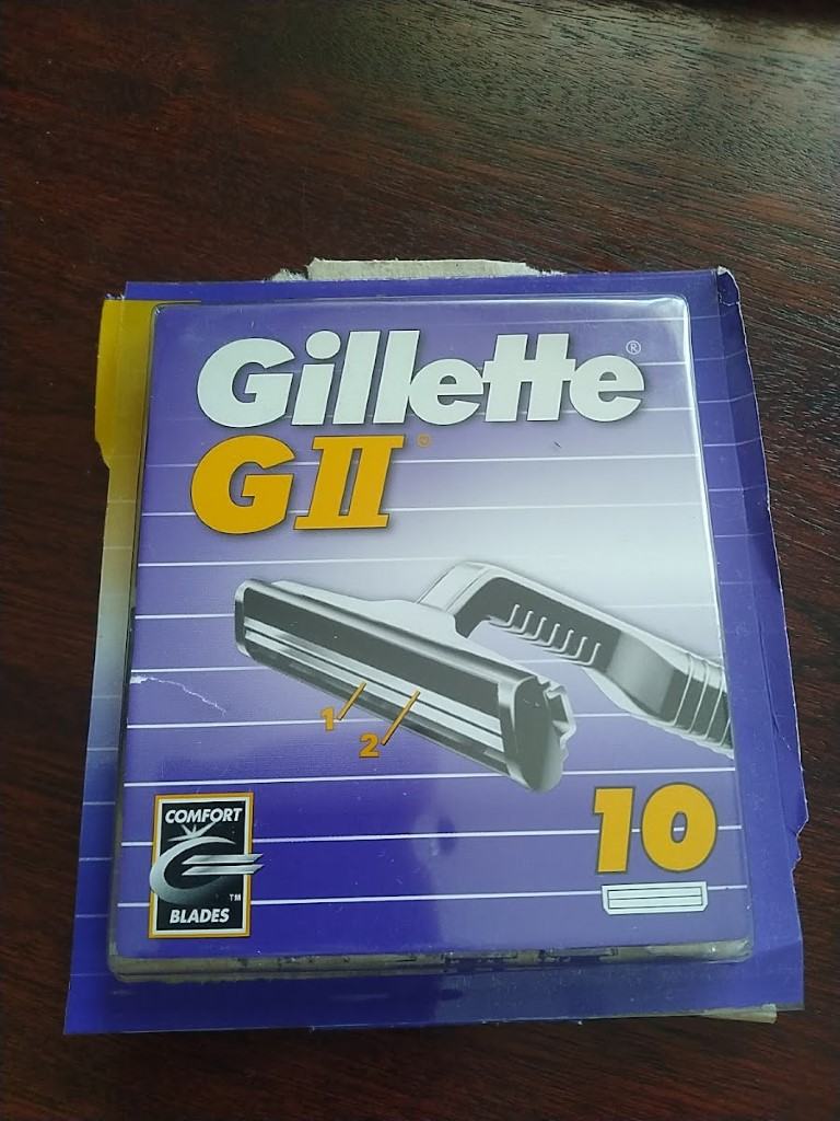 Gillette GII zamjenske glave
