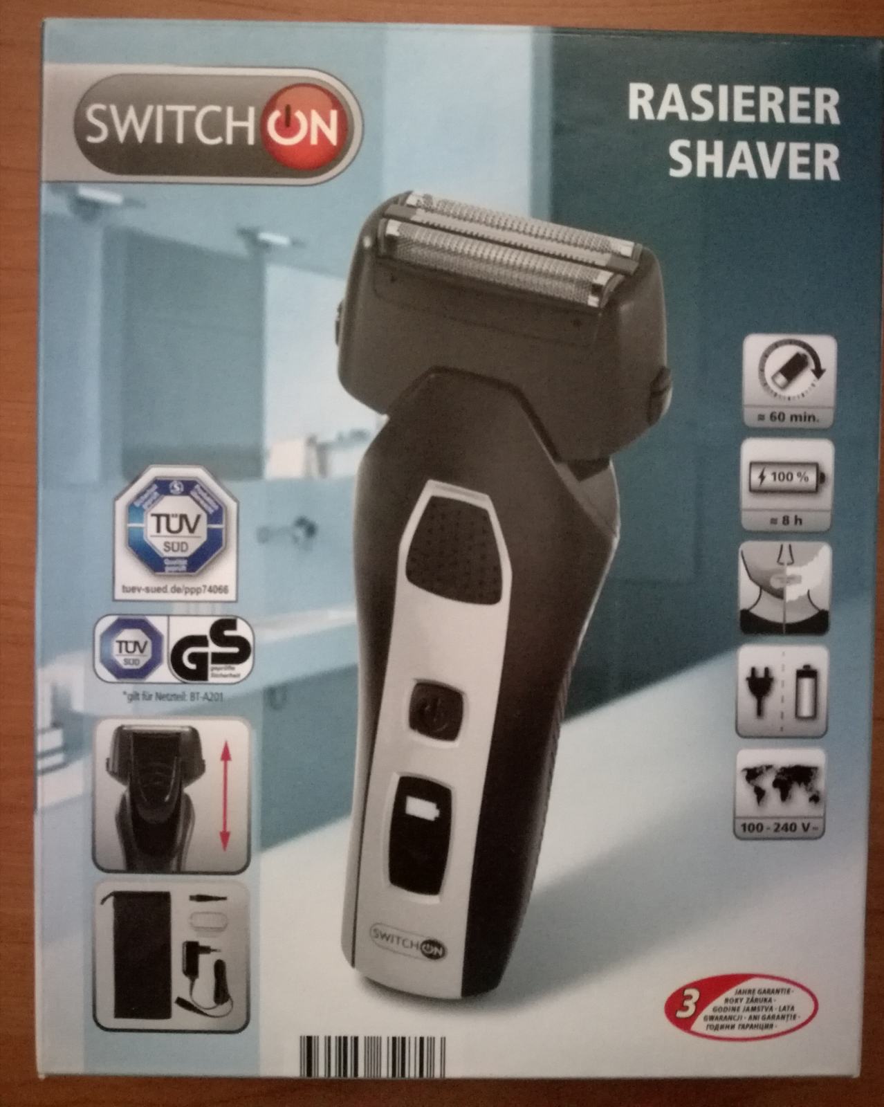 SWITCH ON APARAT ZA BRIJANJE,