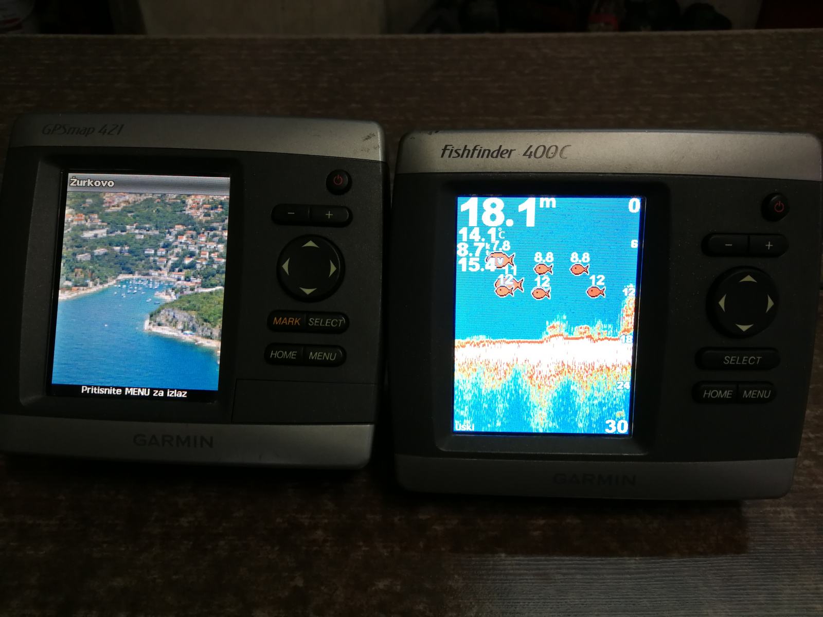 GARMIN 400c FISHFINDER