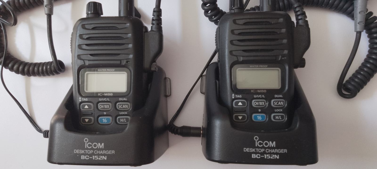 ICOM IC-M88 pomorski radio - 2 kom za 299e