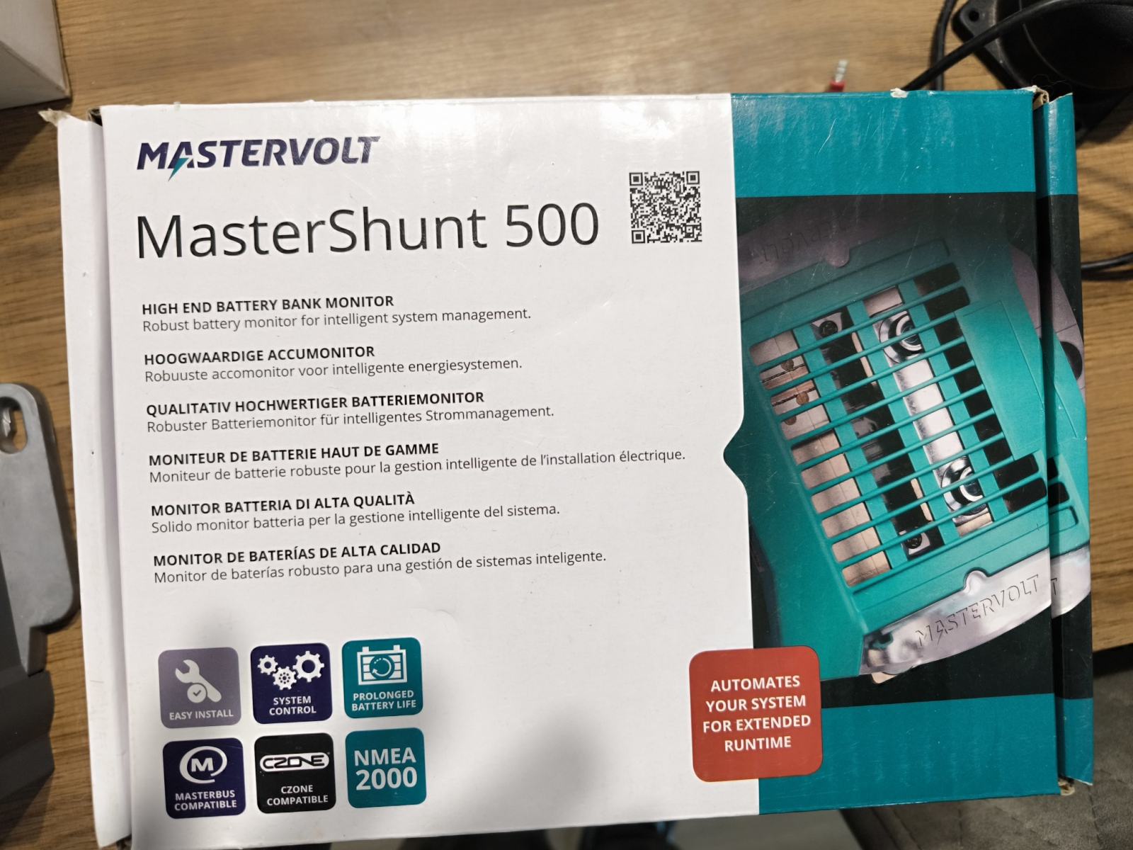 Mastervolt mastershunt 500