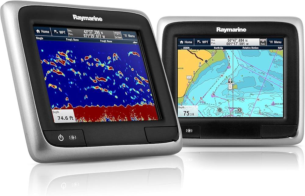 Raymarine a65 5.7 Inch Touchscreen plotter i 600W sonda
