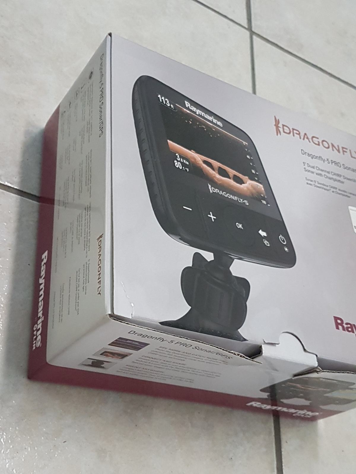 Raymarine Dragonfly 5 Pro Fishfinder i GPS