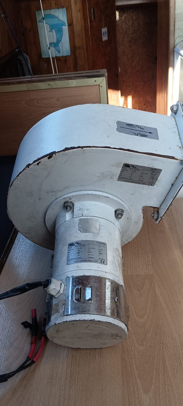Ventilator za motorni prostor ili brodski roštilj (2 kom)