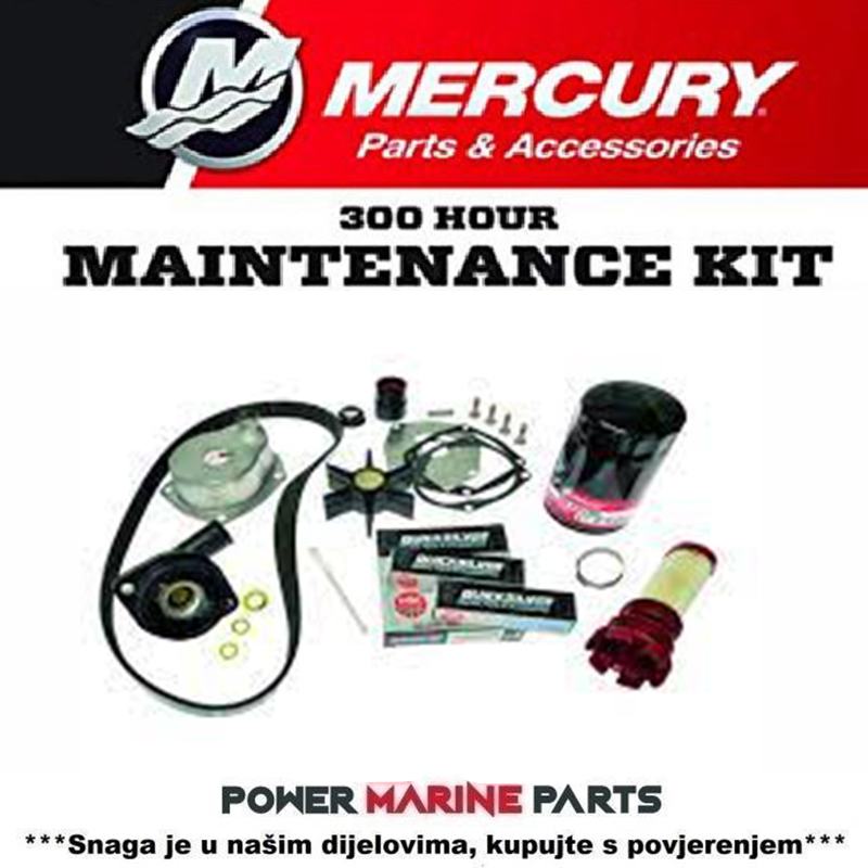 300 HOURS SERVICE KIT FOR MERCURY L6 VERADO OUTBOARD ENGINES-8M0149428