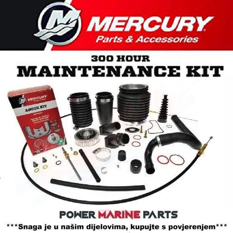 300H SERVICE KIT FOR MERCRUISER Z-DRIVES BRAVO III - 8M0147076