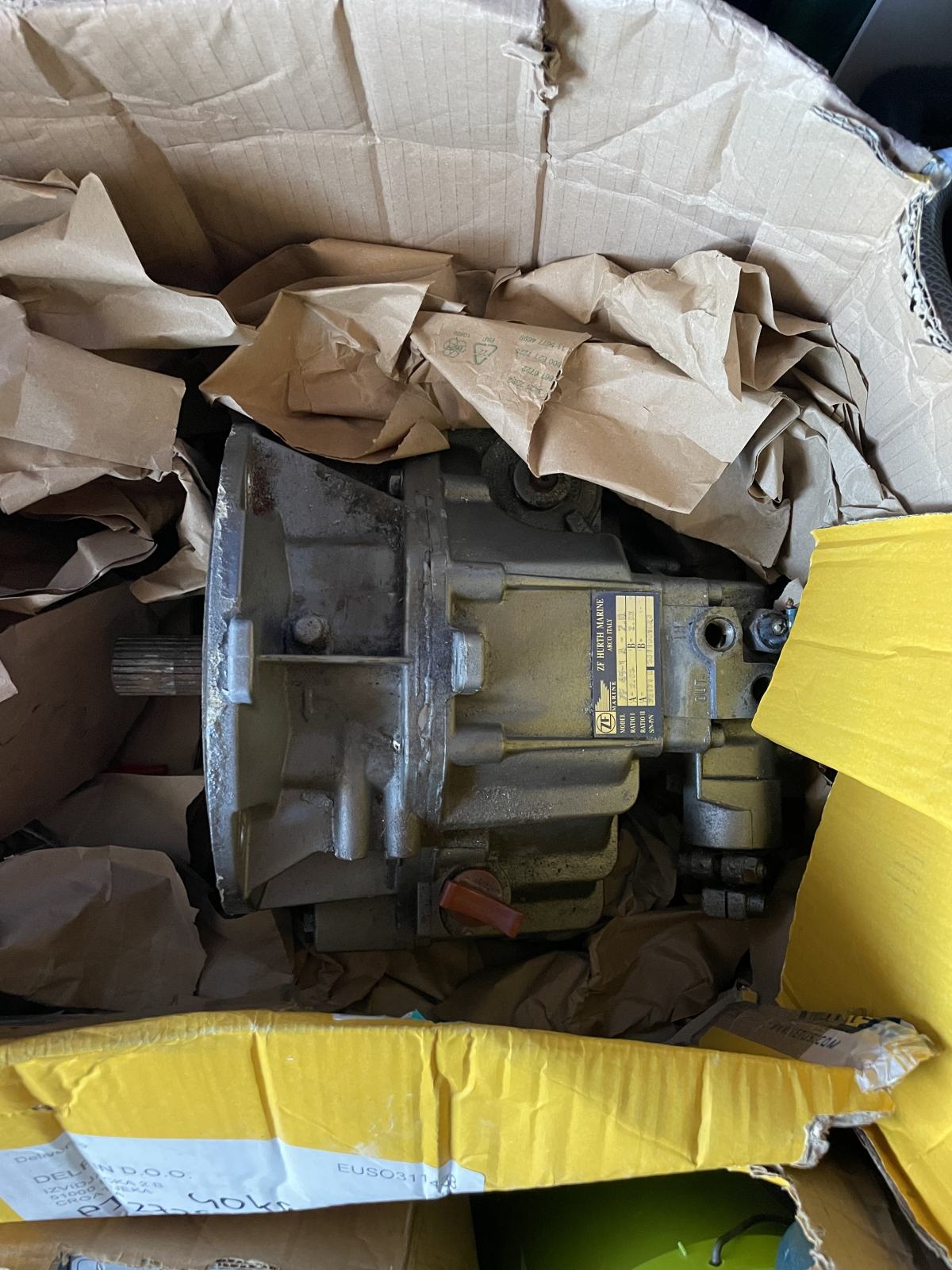 Brodska kopča ZF45-1A, omjer 2.03