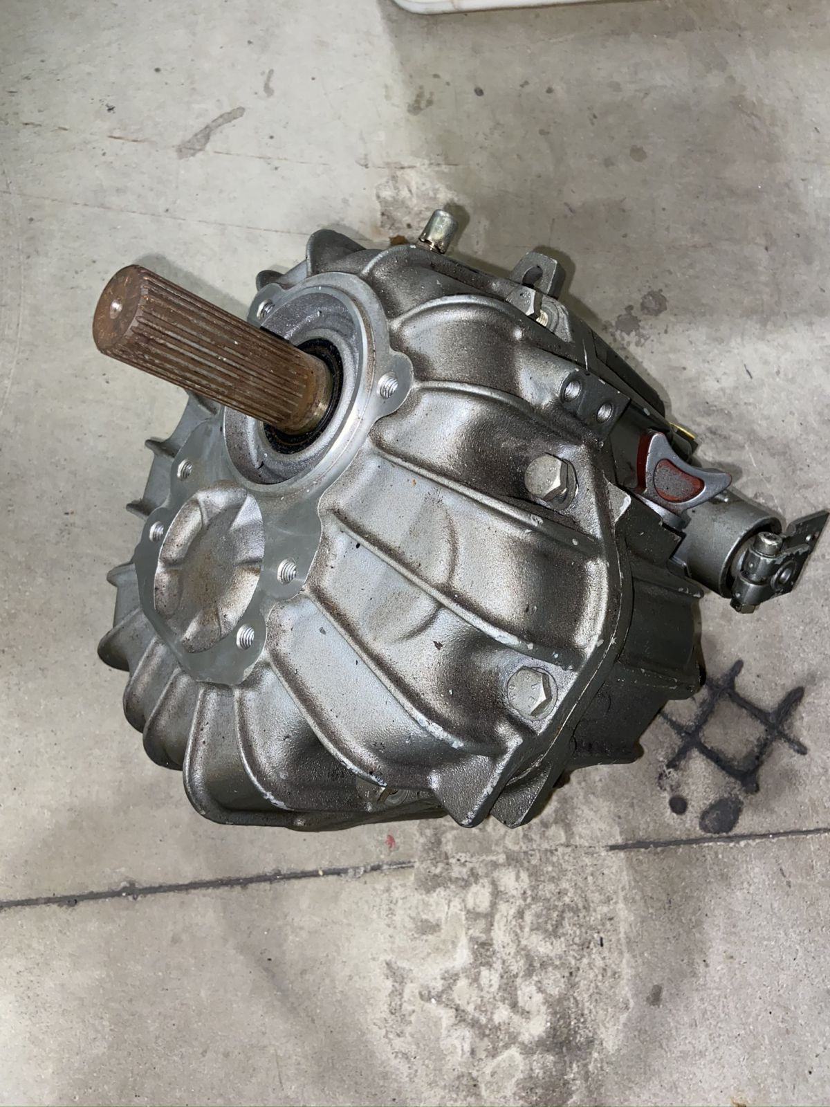 Nova hidraulicni brodska kopca ZF25A, omjer 1.9:1