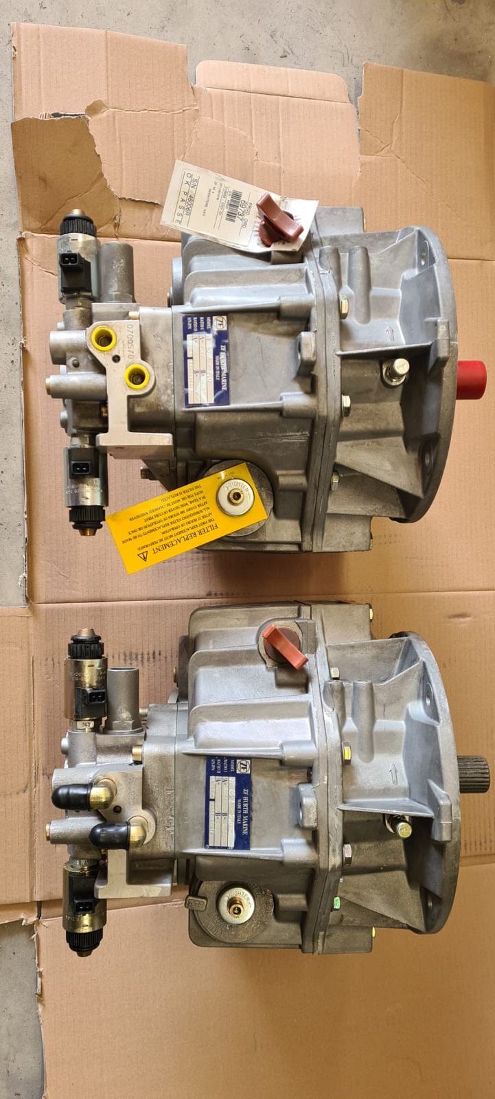 2 nove hidraulicni brodske kopce ZF45A, omjer 2:1