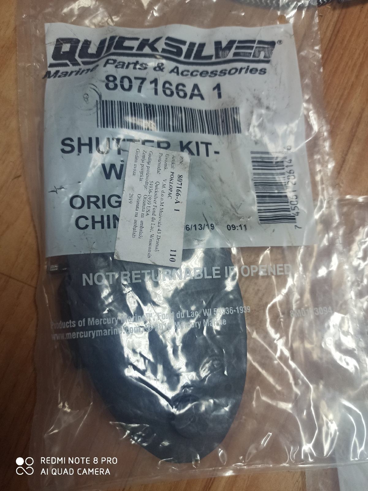 Ispusne klapne Mercruiser