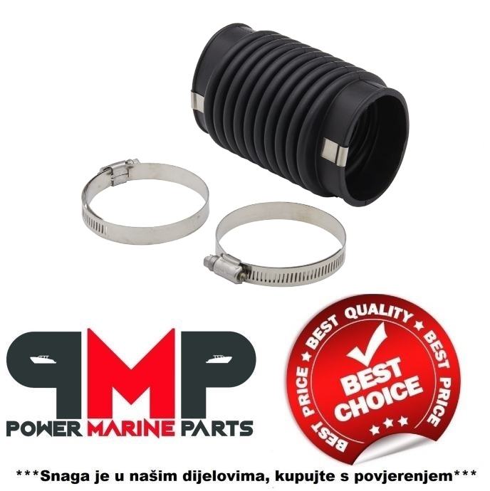 MERCRUISER EXHAUST BELLOWS BELL HOUSING - 8M0124227