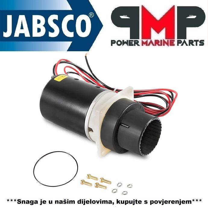 PUMPA CRNOG TANKA ZA JABSCO Quiet Flush EL. TOALETE - 37072-0092