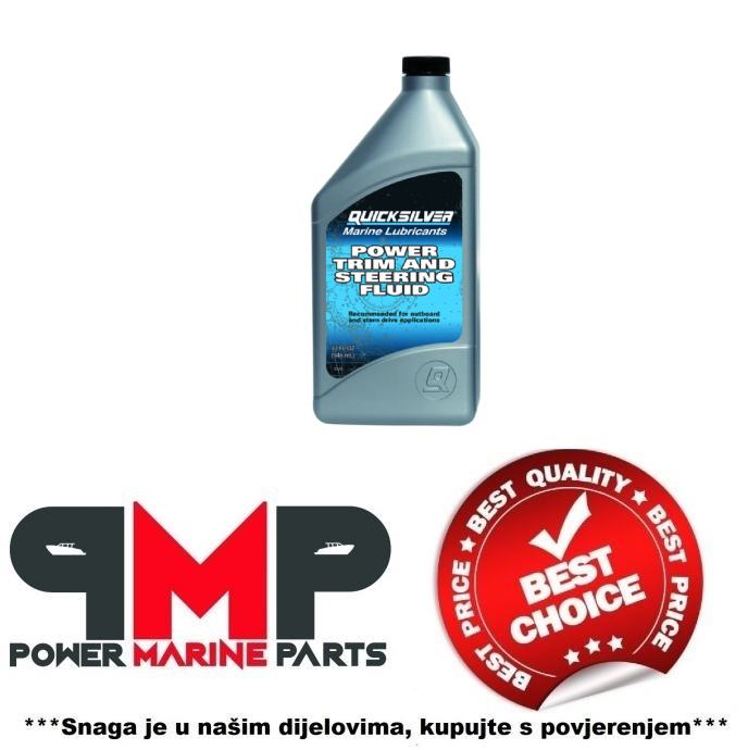 QUICKSILVER MARINE STEERING TRIM OIL FLUID 1L - 92-858075QB1