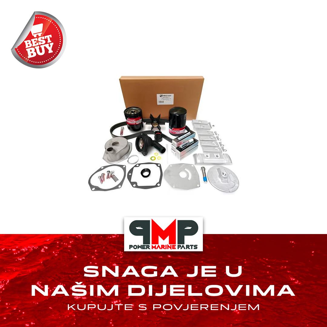SET ZA SERVIS MERCURY L6 VERADO - 300 SATI - 8M0133617