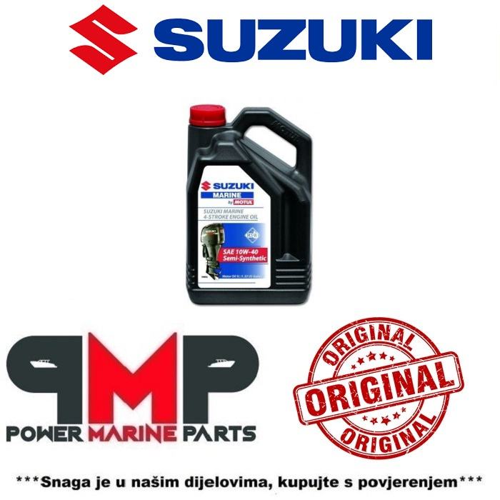 ULJE ZA VANBRODSKI MOTOR SUZUKI 10W-40 ULJE, 5L - 99000-22B60-4T5