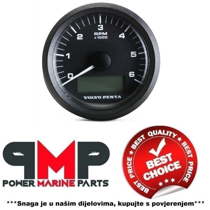 VOLVO PENTA TACHOMETER - 23715875