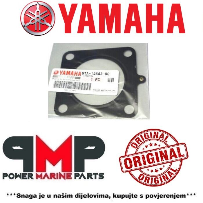 YAMAHA WATER PUMP GASKET - 6TA-14643-00