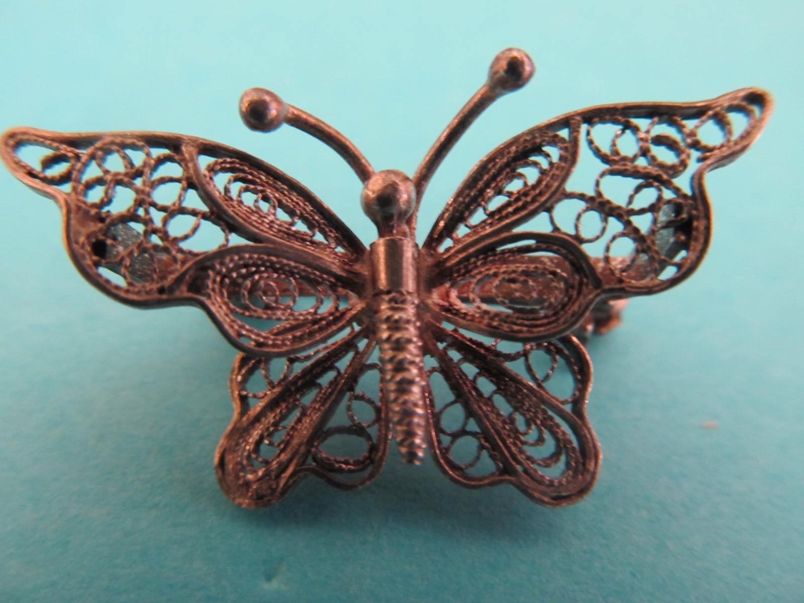 BROŠ - LEPTIR - FILIGRAN