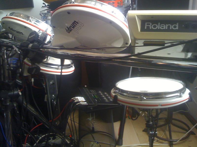 DDRUM CLAVIA padovi+DIXON RAMPA+PM16 ROLAND