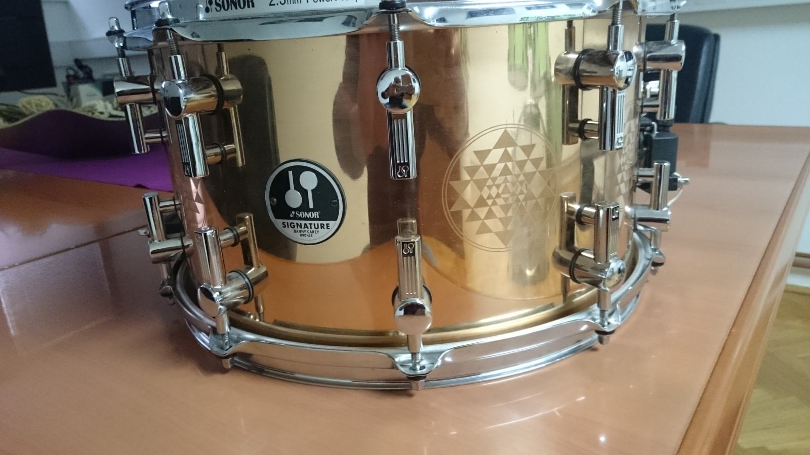 SNARE SONOR DANNY CAREY Signature
