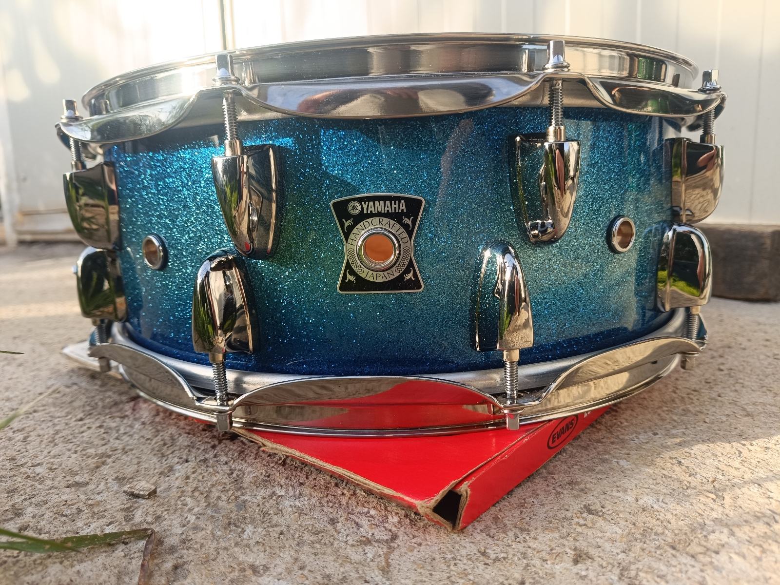 Yamaha oak custom snare, vrhunsko stanje 450€ (ST)