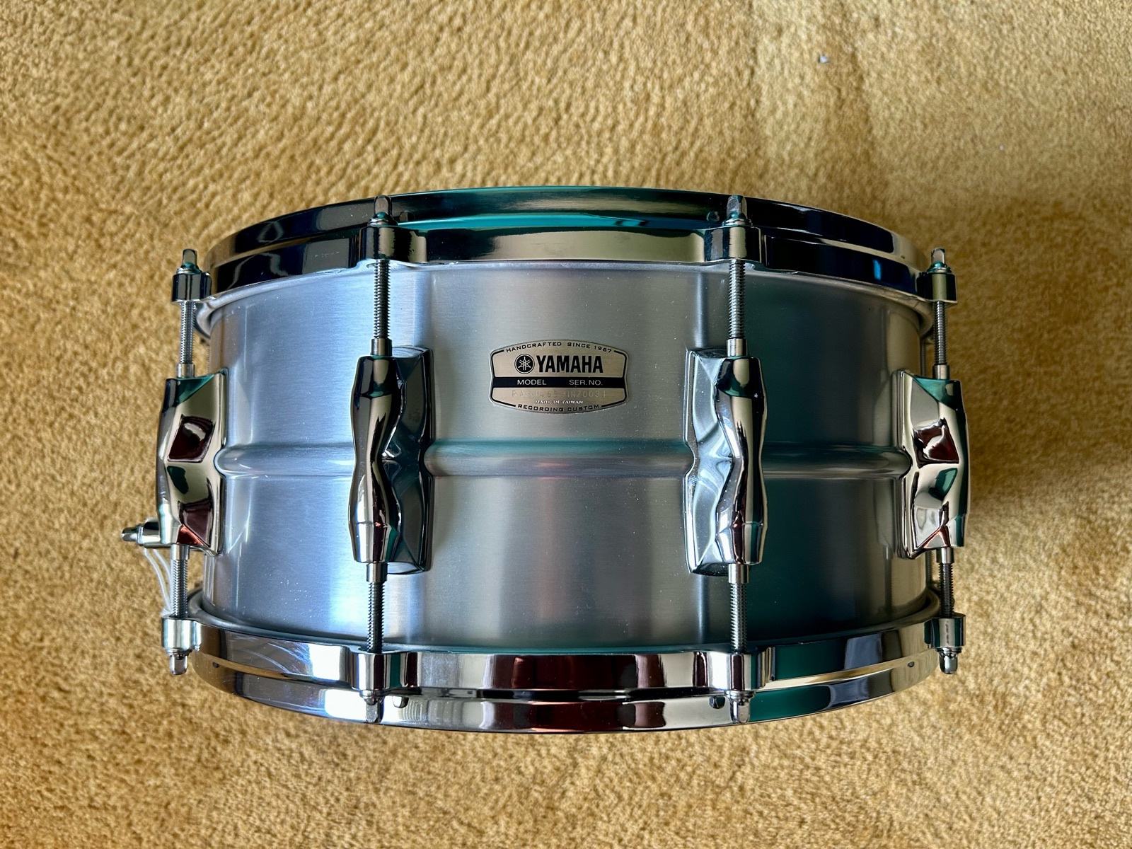 Yamaha Recording Custom Alu snare 14x6.5