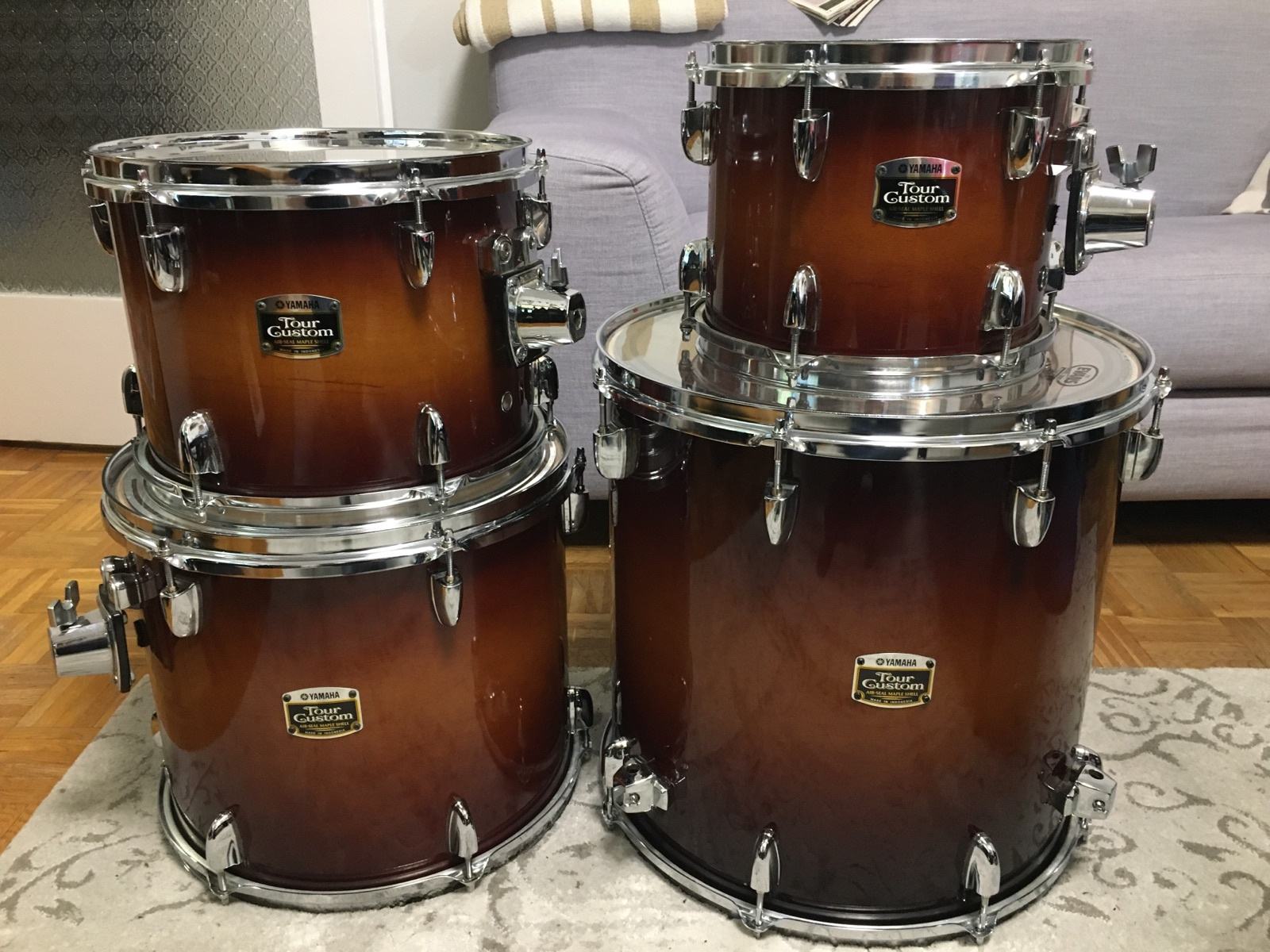 Yamaha Tour Custom Shell Set
