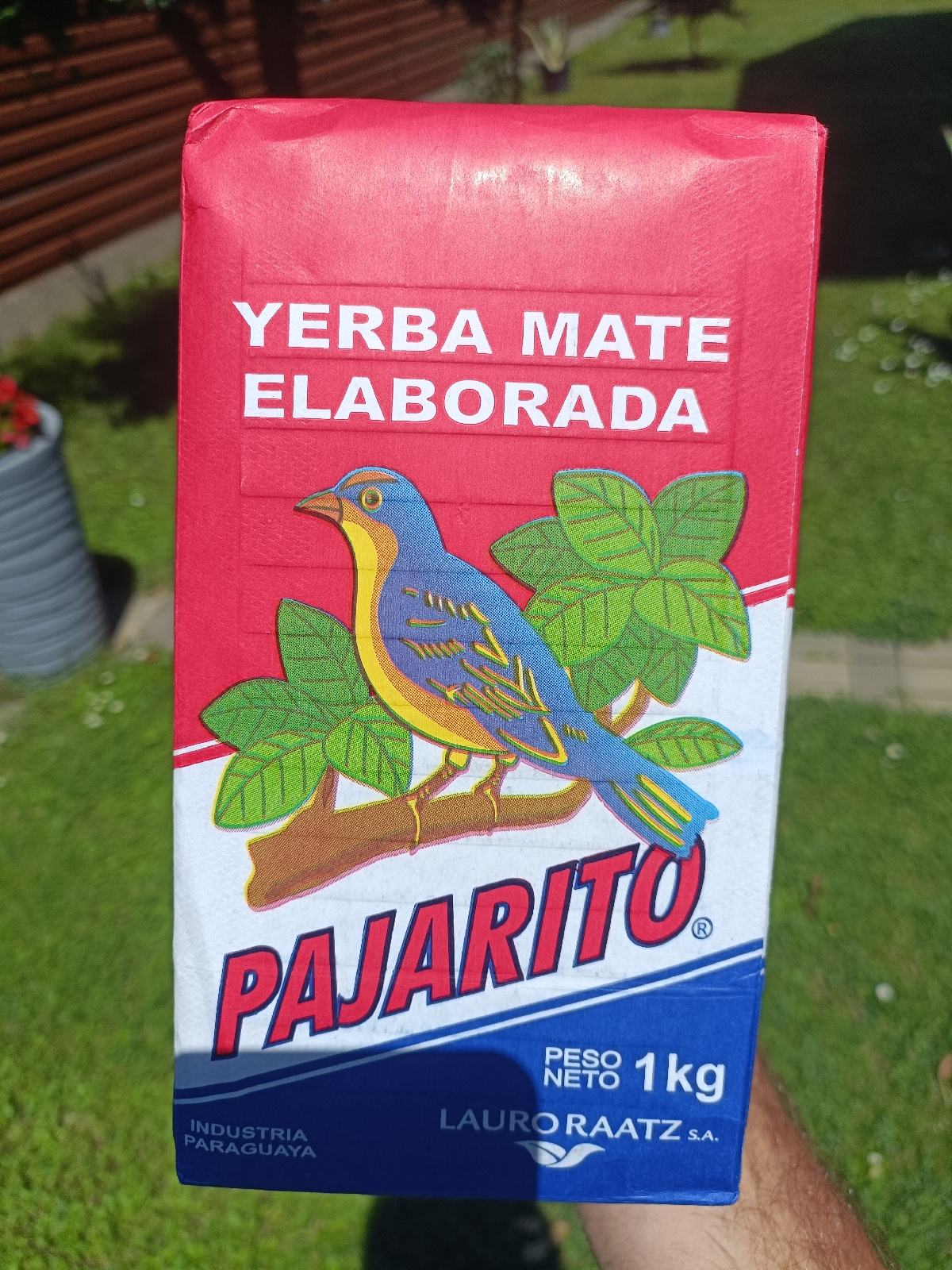 Yerba Mate - Pajarito 1kg - novo