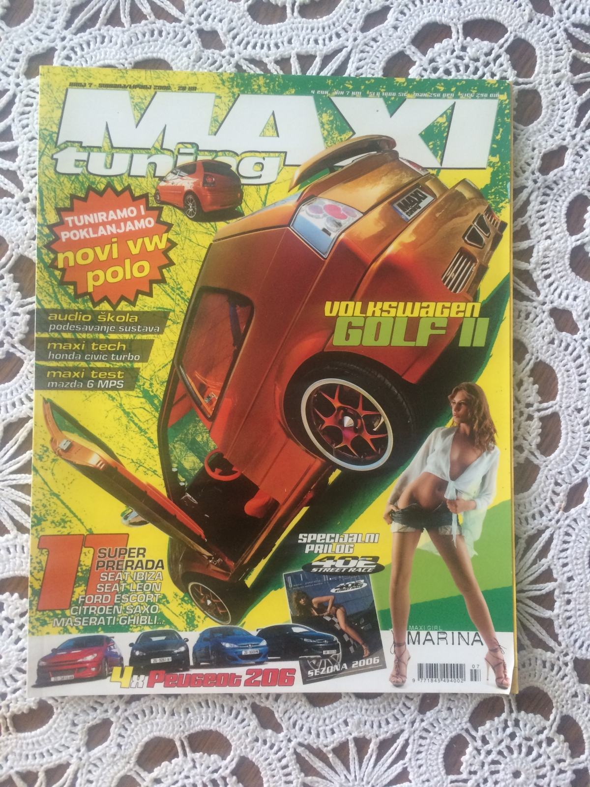 Maxi tuning magazin Broj 7. svibanj/lipanj 2006.g. Novo