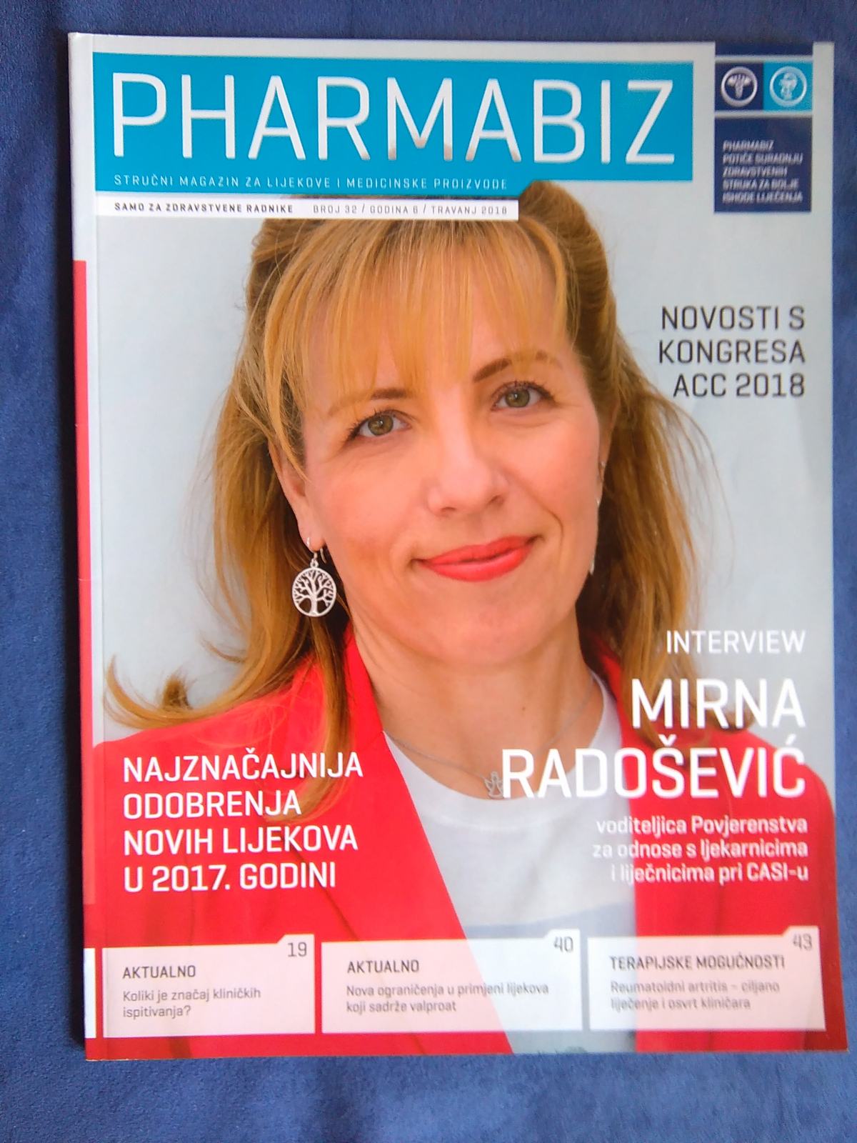 PHARMABIZ-STRUČNI ČASOPIS ZA LIJEKOVE I MEDICINSKE PROIZVODE