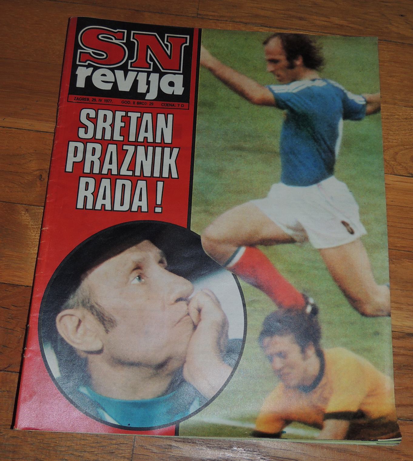 SN revija Oblak poster Rato Tvrdić Jugoplastika Bonačić