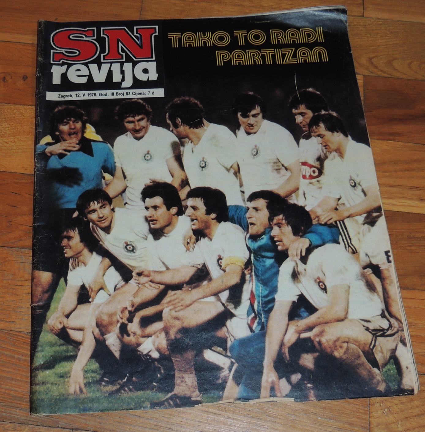 SN revija Partizan D. Jerković Ivica Horvat (Dinamo) Damir Desnica (Ri