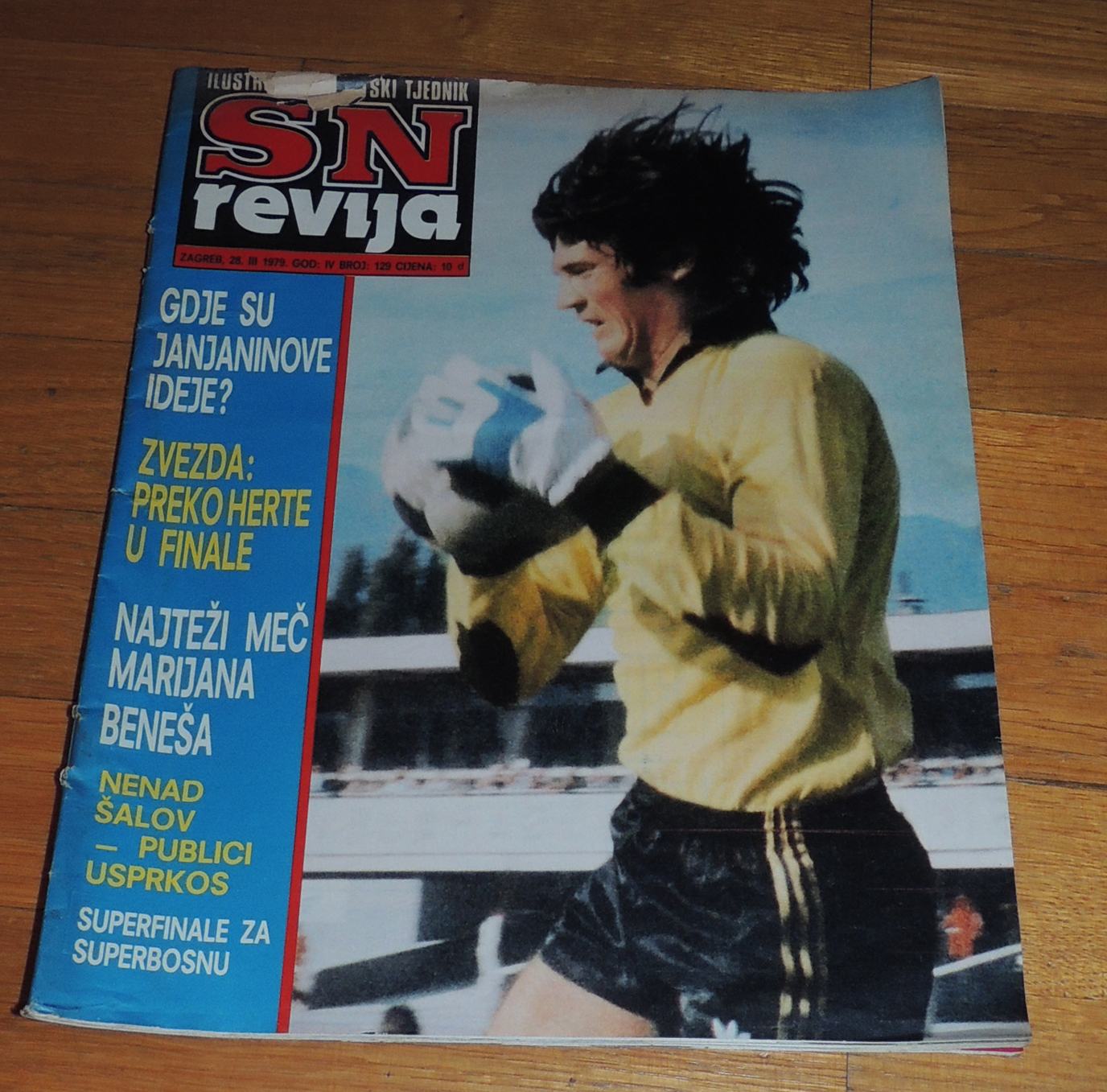 SN revija Svilar (Vojvodina) Kićanović (Partizan) Šalov (Hajduk) Hulji