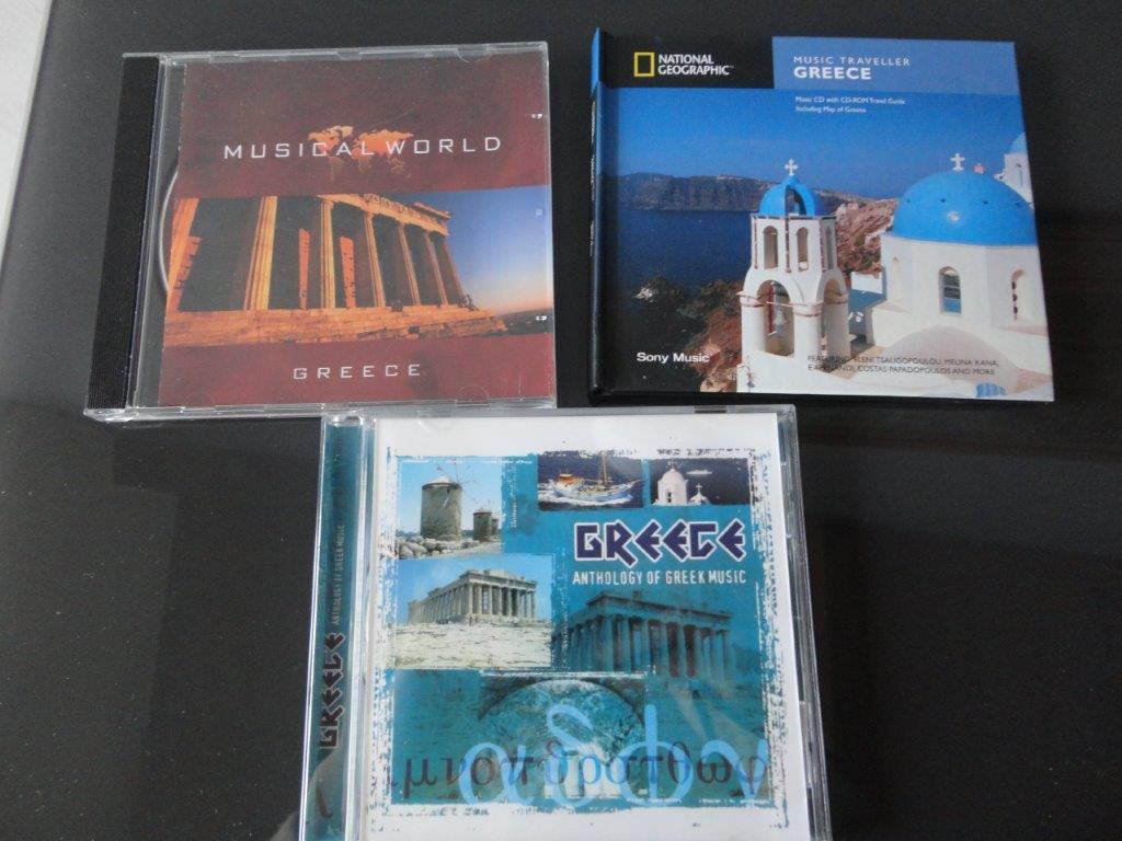 3 CD u kompletu, Grčka muzika, Sirtaki...