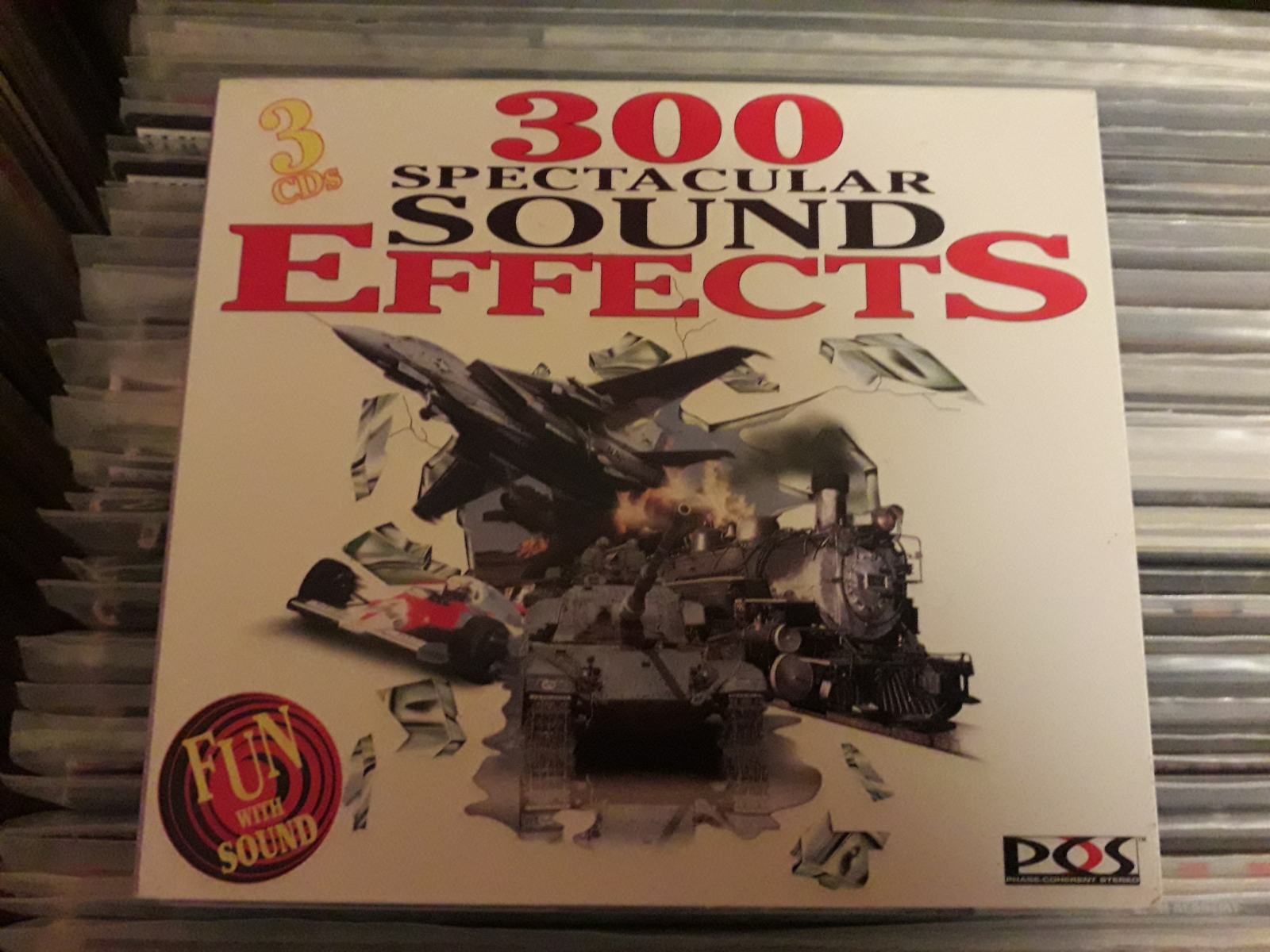 300 Spectacular Sound Effects - 3 x CD, Box Set