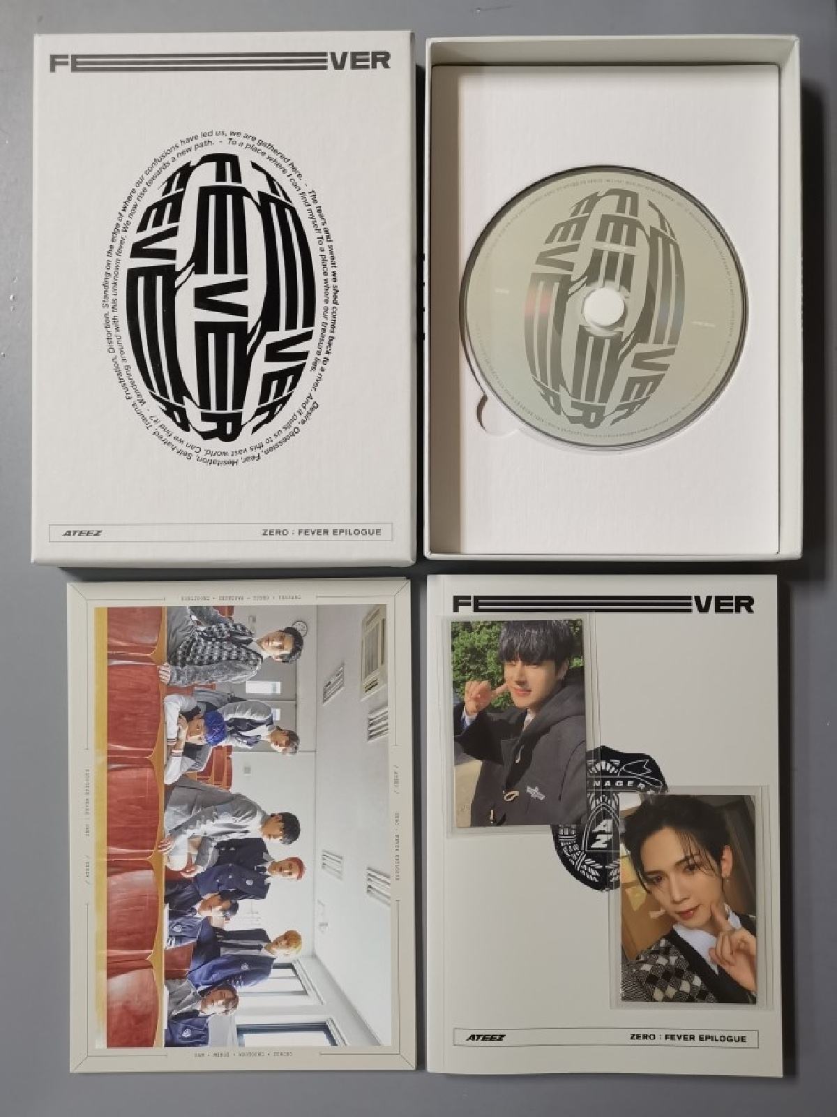 ATEEZ CD Album - ZERO: FEVER EPILOGUE (A Ver.) (Kpop)