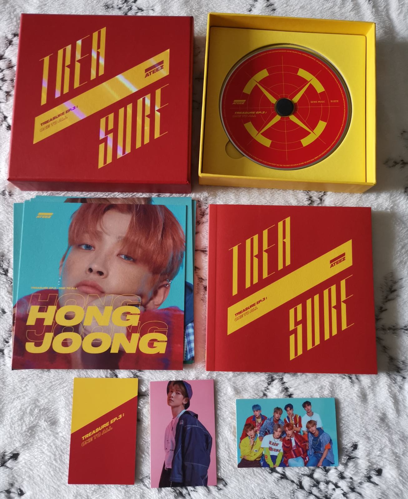 ATEEZ Kpop Album - Treasure ep.3: One To All (Illusion Ver.) - NOVO