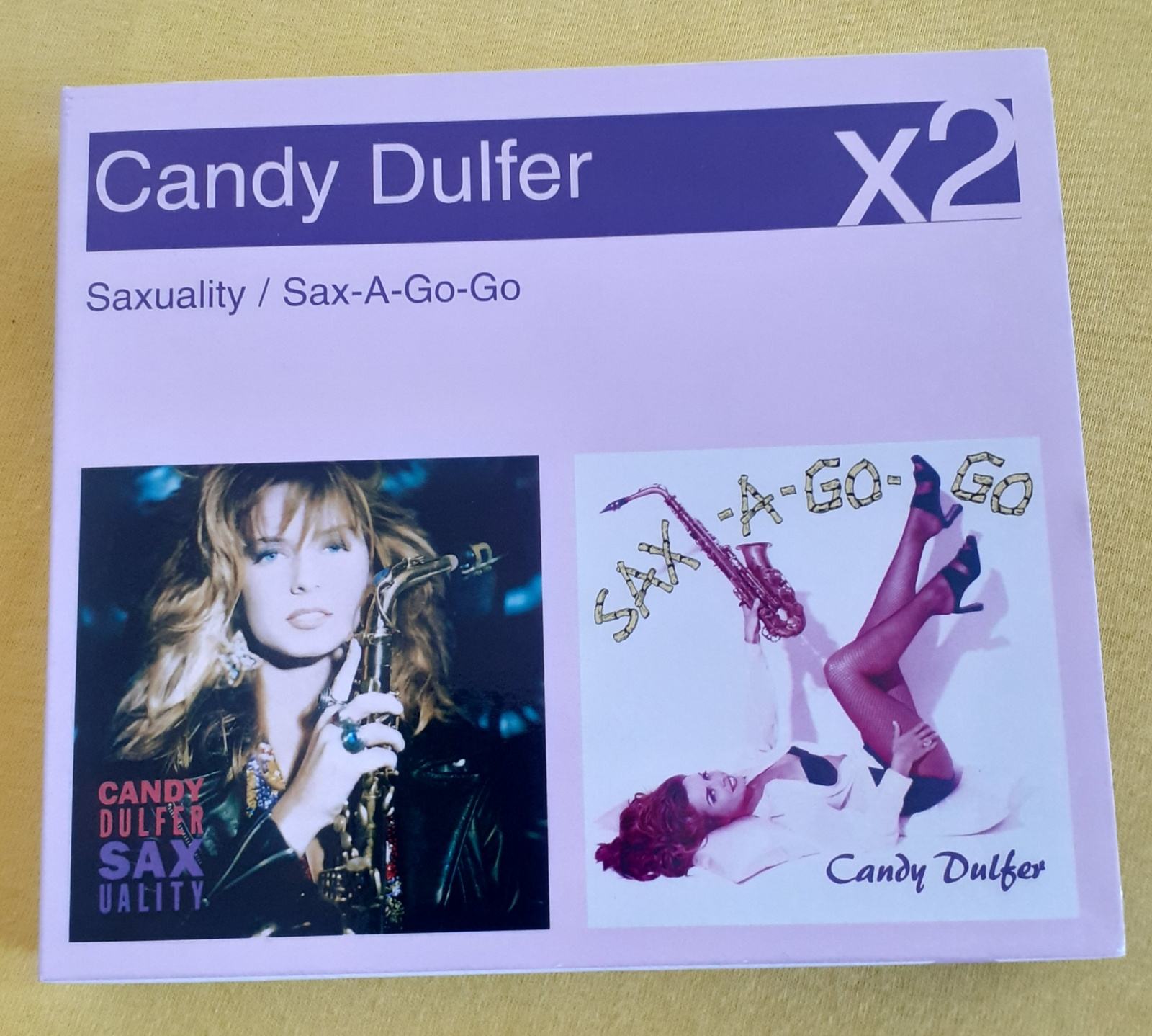 CANDY DULFER - Saxuality / Sax-A-Go-Go (2CD)