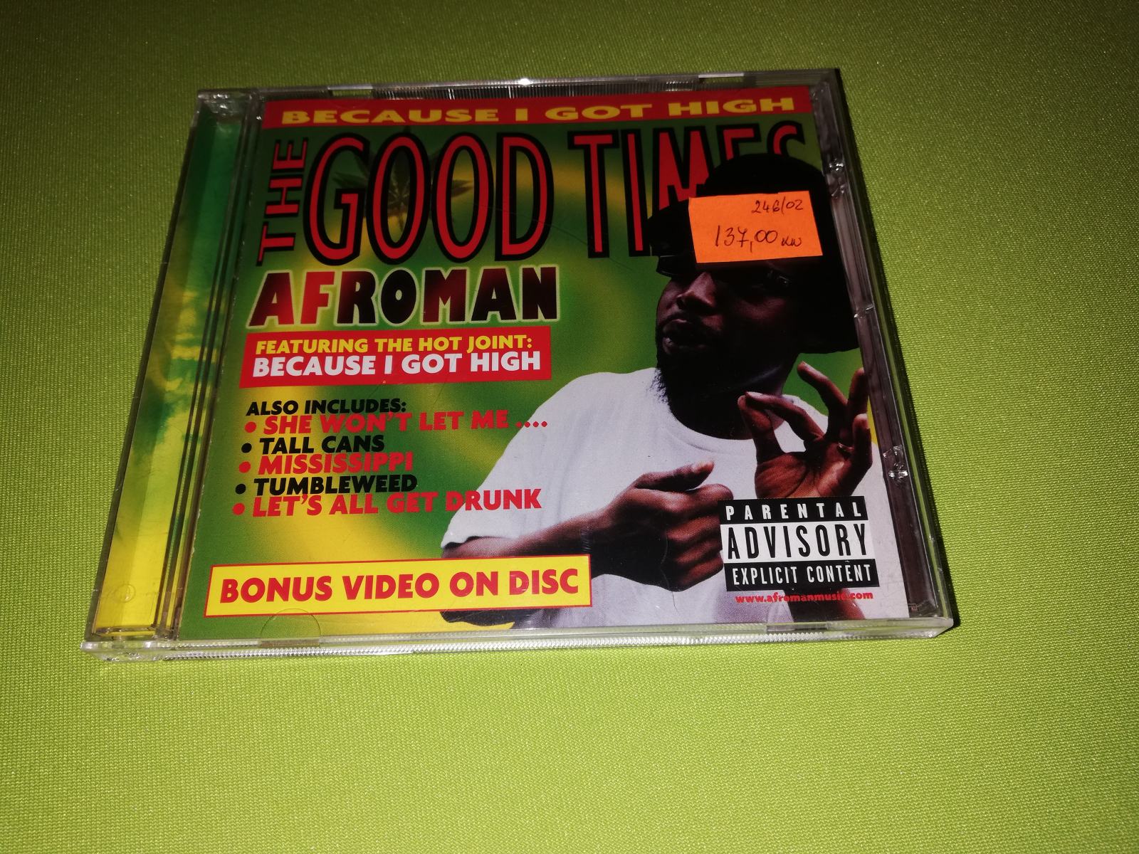 CD-Afroman ‎– The Good Times