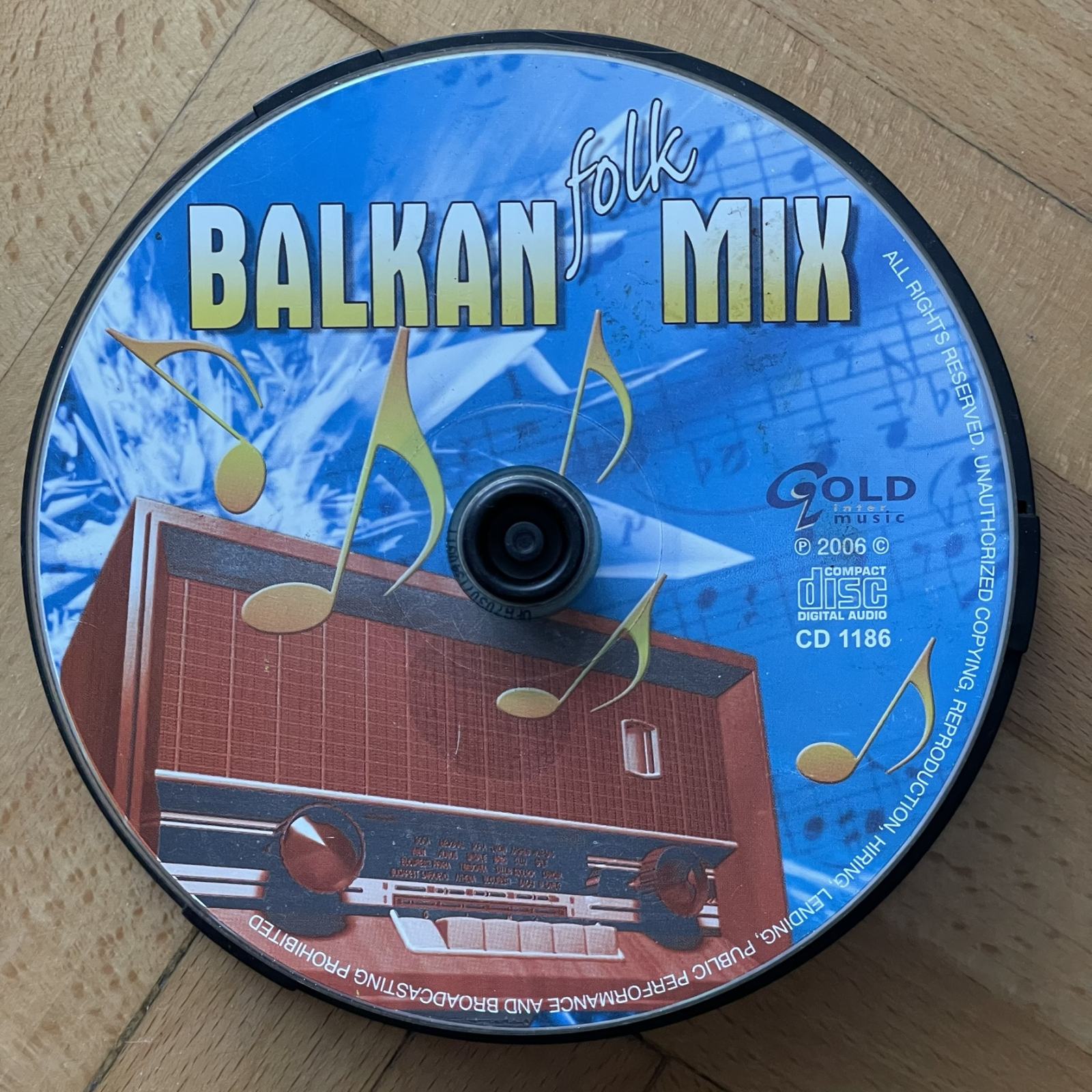 CD Balkan folk mix (2006.)