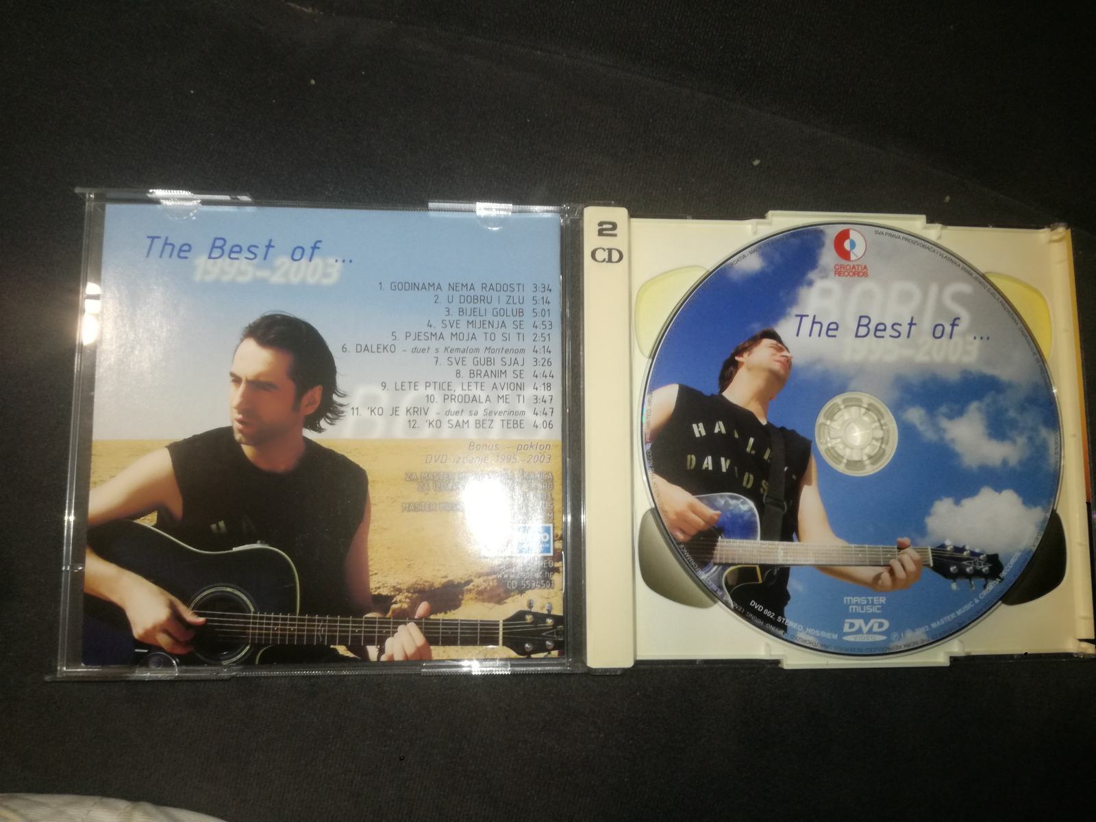 CD - Boris Novkovic-The best of (CD+DVD) REZERVIRANO
