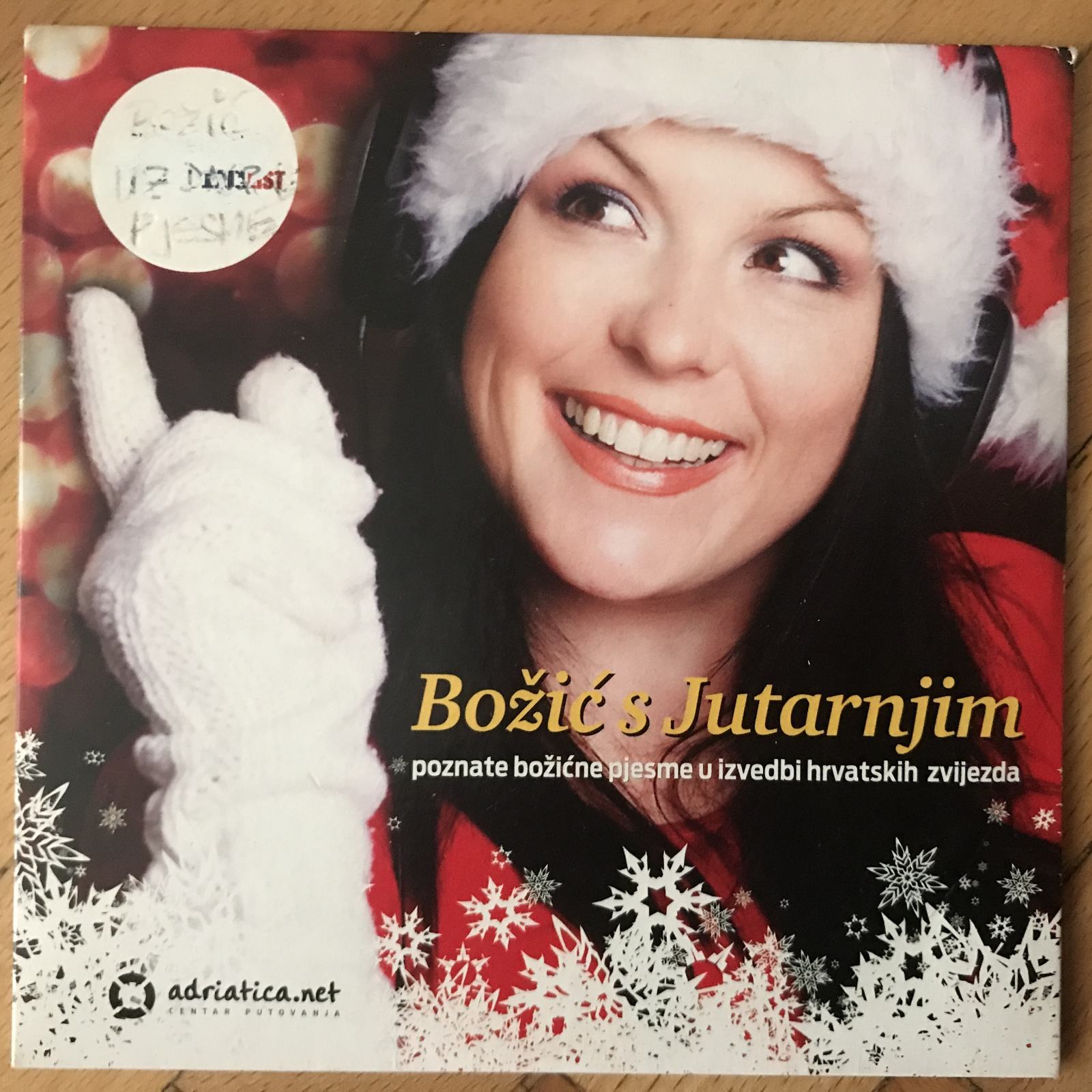 CD Božić s Jutarnjim /8skladbi,izvode: Nižetić Massimo Colonia Cubismo