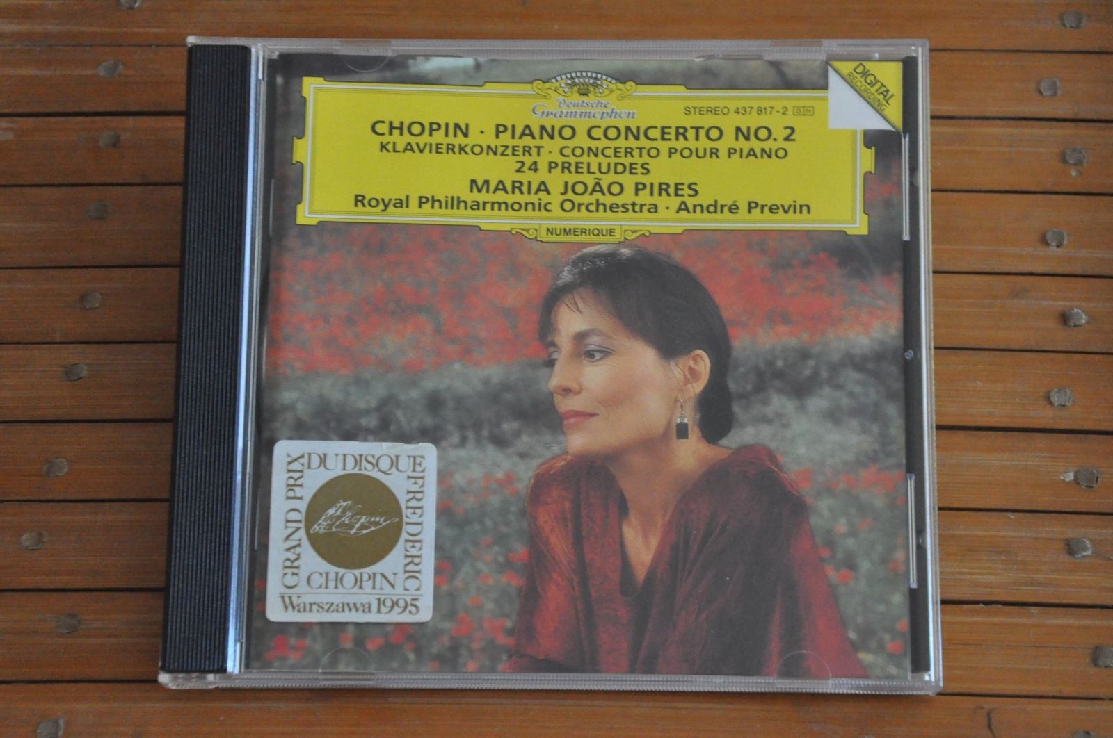 CD Chopin Piano Concerto No. 2 / 24 Preludes - Pires / Previn