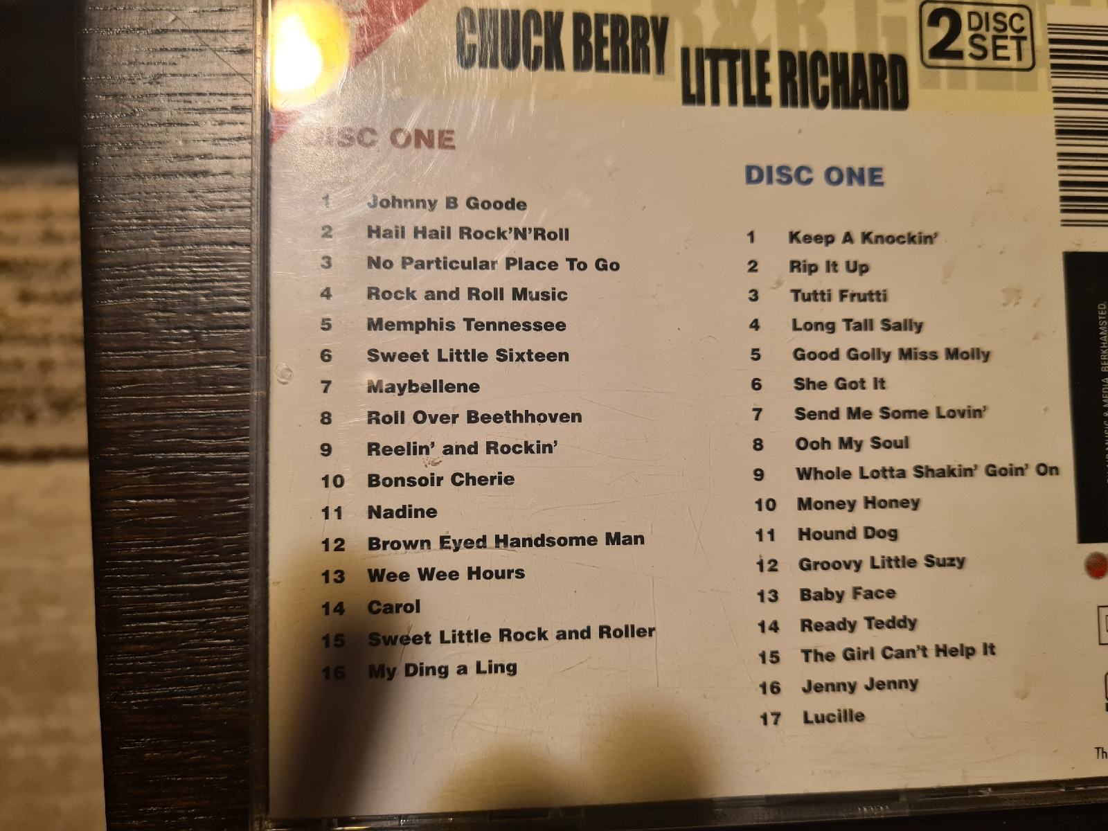 cd Chuck Berry& Jerry Lee Lewis