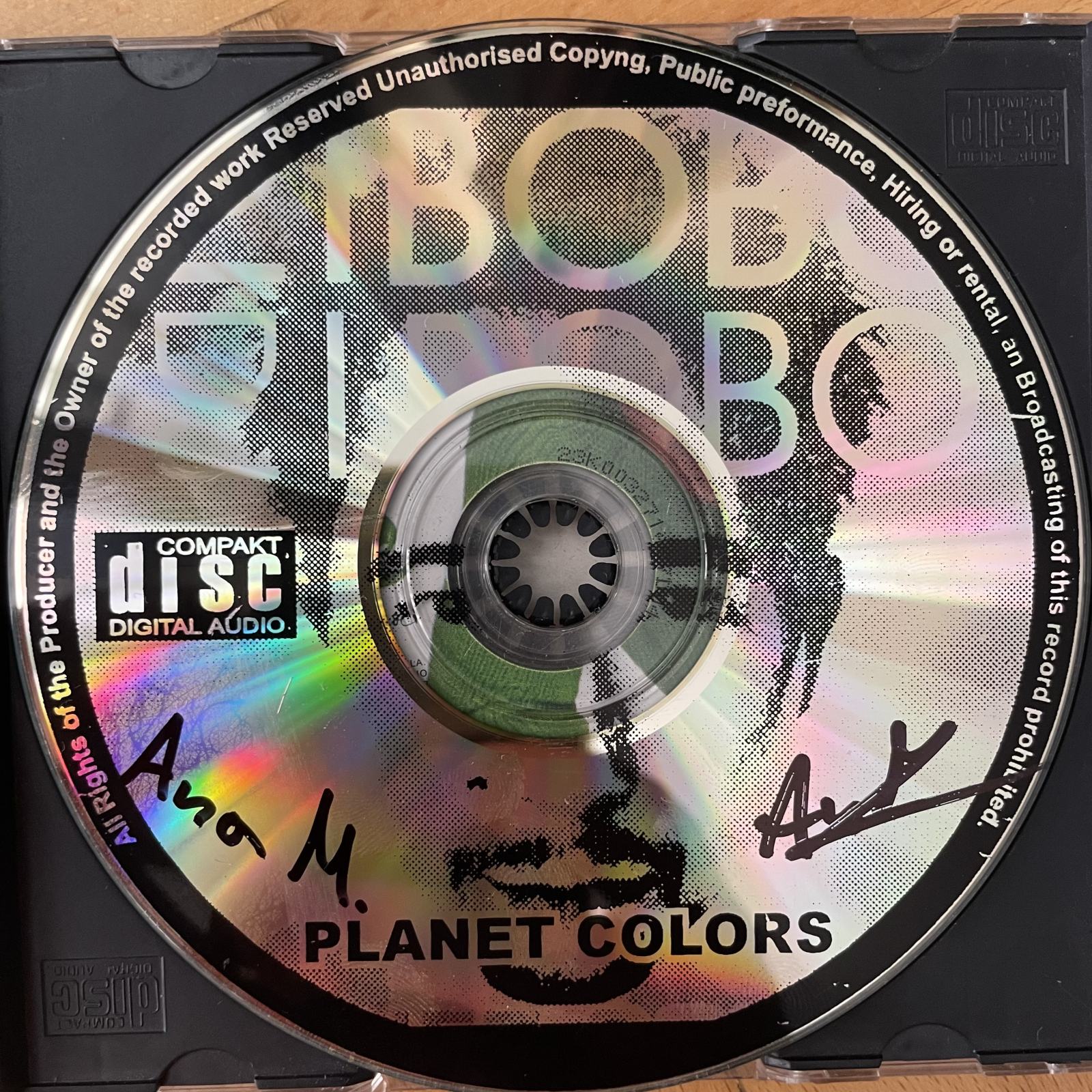 CD DJ BoBo - Planet Colors (2001.)What a Feeling features Irene Cara