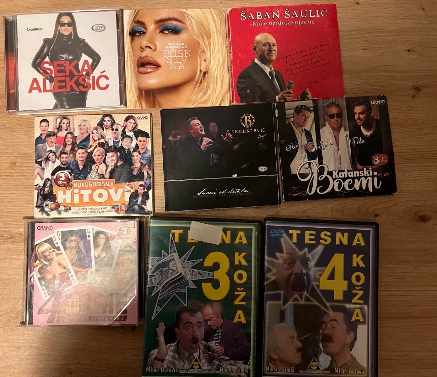 Cd-ei narodne muzike i Tesna Koza