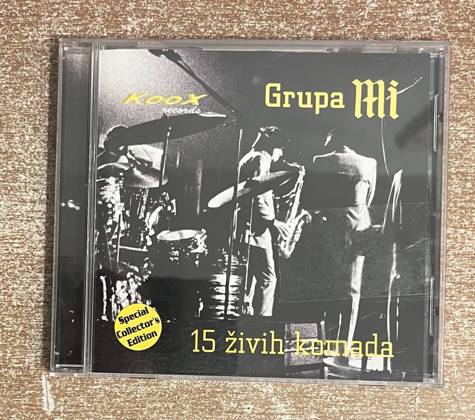 CD, GRUPA MI - 15 ŽIVIH KOMADA